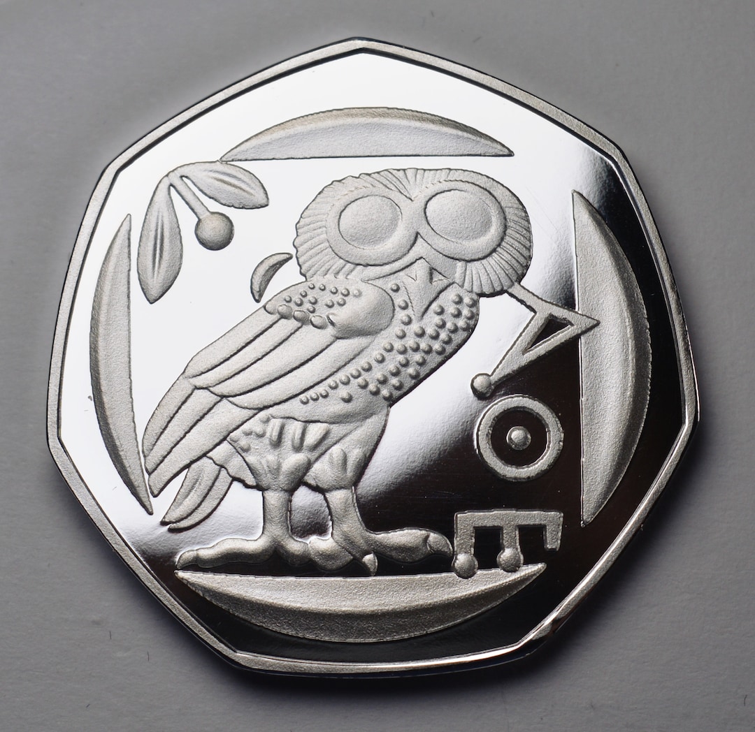Ancient Greek 'owl of Athena' Silver Commemorative. Athenian ...