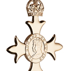 Full Size Replica OBE Medal. Military Award/ribbon. Order of the ...