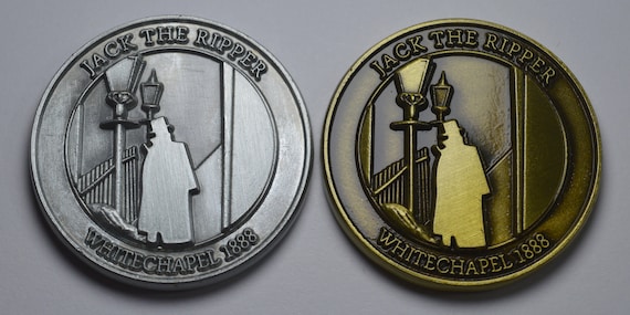 Pair of JACK THE RIPPER Coins/commemoratives in Capsules. - Etsy