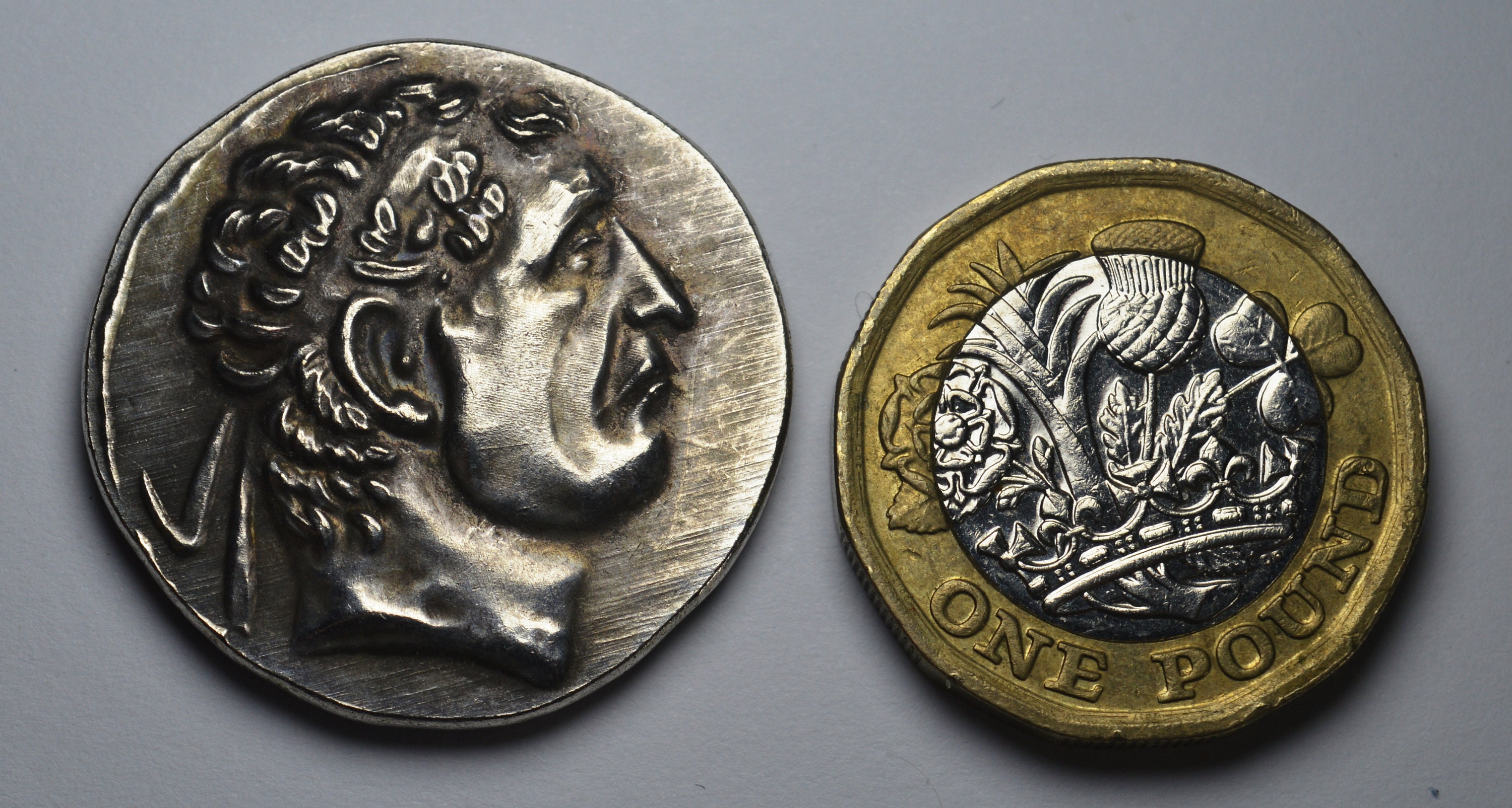 Ancient Greek Greco-bactrian Coin 200BC. Euthydemus I With - Etsy UK