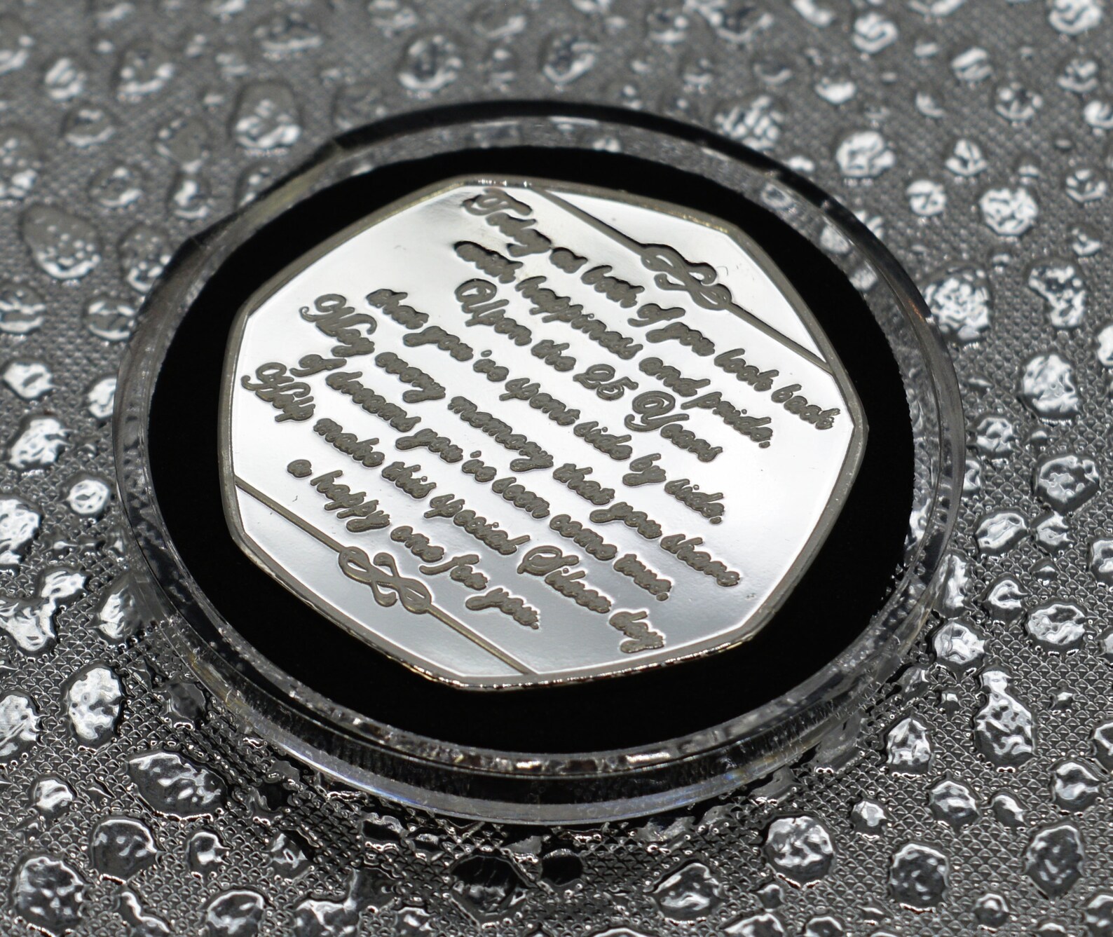 25th SILVER WEDDING ANNIVERSARY Silver Commemorative in - Etsy