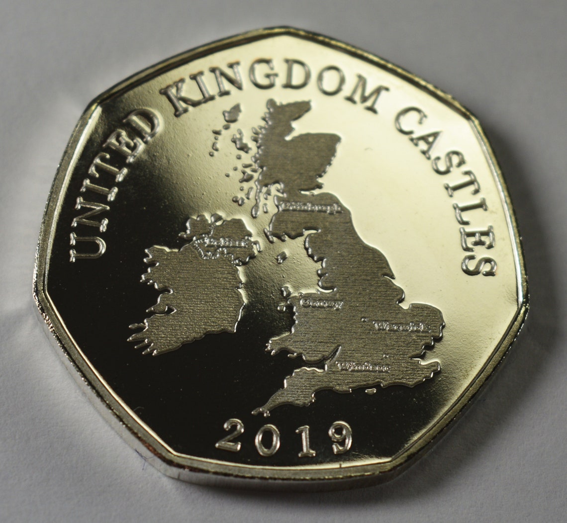 Windsor Castle Silver Commemorative Coin Albums/50p Collectors - Etsy UK