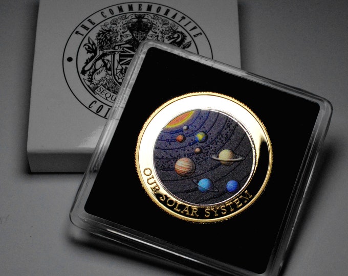 Crystal Orb With Etched Solar System Inside - Etsy