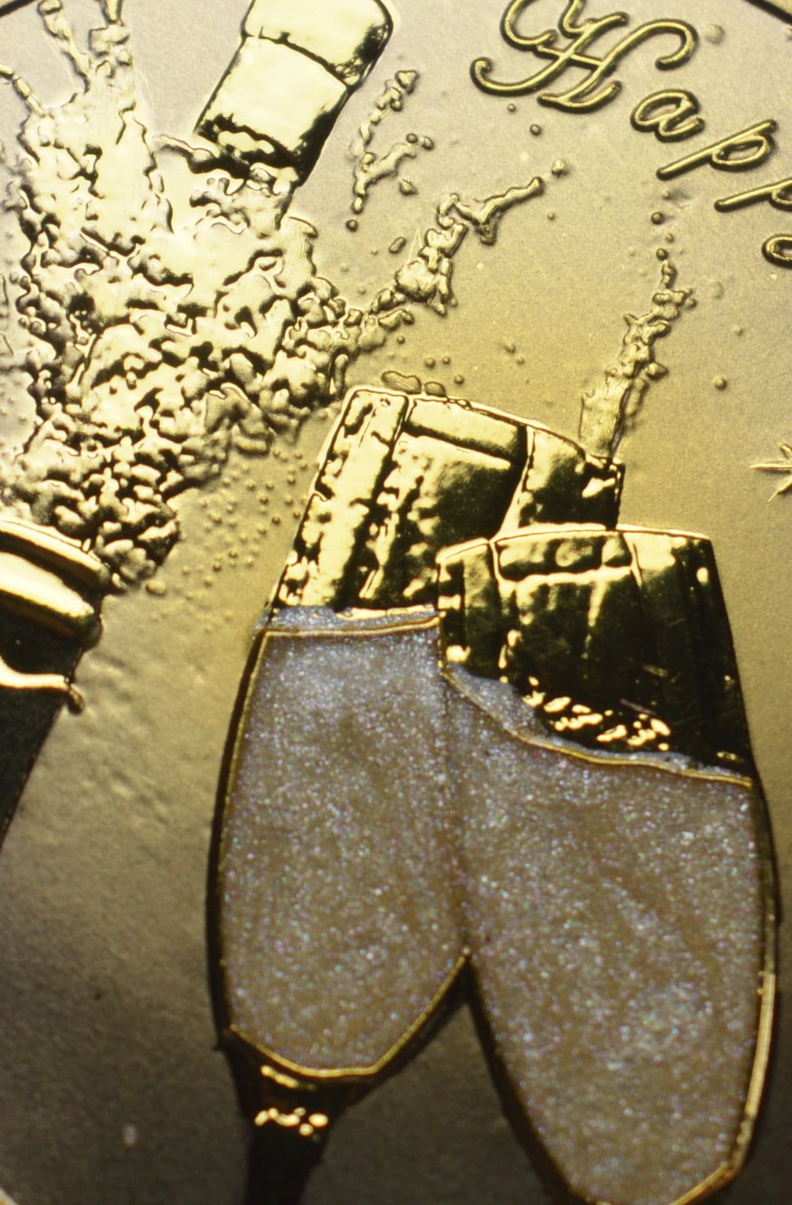 Pair of 50th Birthday Silver and 24ct Gold Commemoratives '50 ...