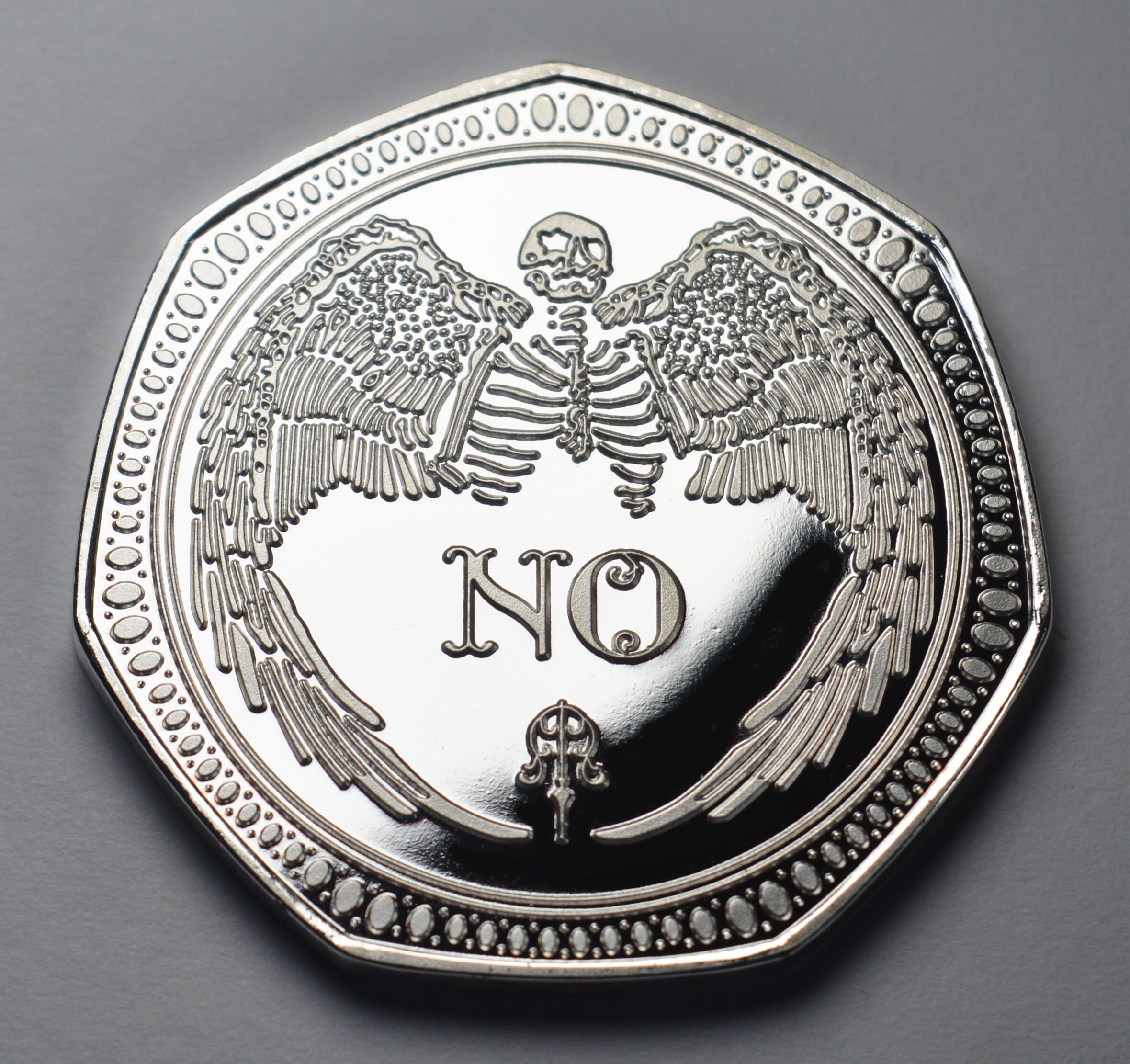 Pair of Supernatural/occult Silver & 24ct Gold Decider Coins. - Etsy UK