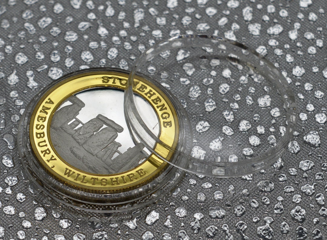 Stonehenge 'dual Metal' Silver and 24ct Gold Commemorative Coin in ...