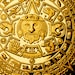 Aztec Calendar 24ct Gold Commemorative in Gift Case. Mayan/maya/mexico ...
