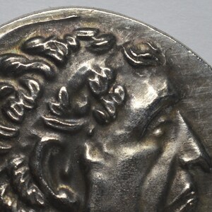 Ancient Greek Greco-bactrian Coin 200BC. Euthydemus I With Herakles ...