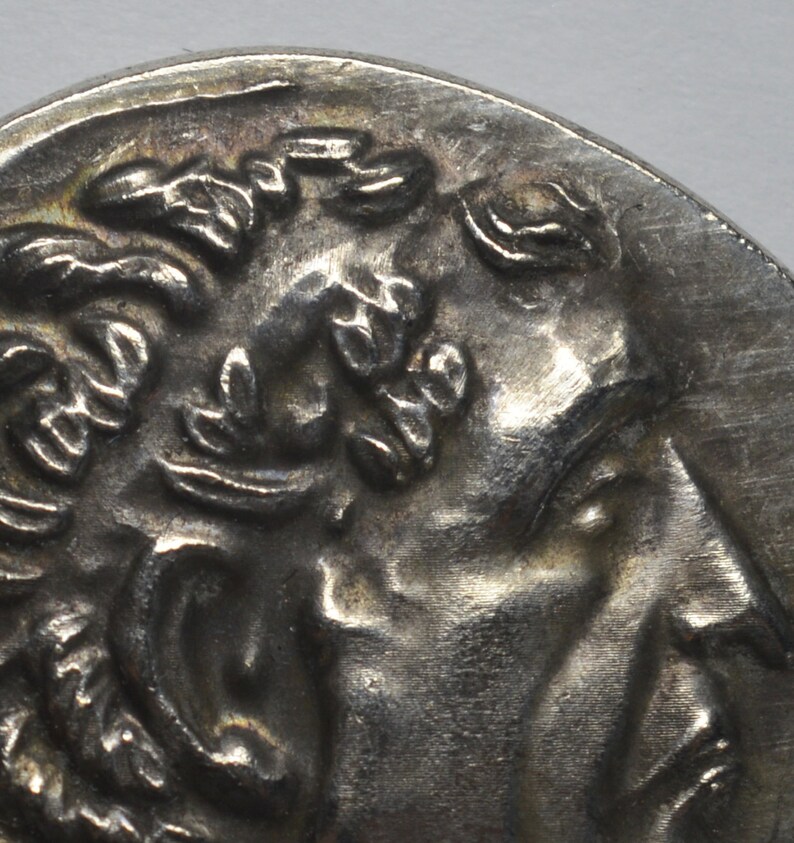 Ancient Greek Greco-bactrian Coin 200BC. Euthydemus I With Herakles ...