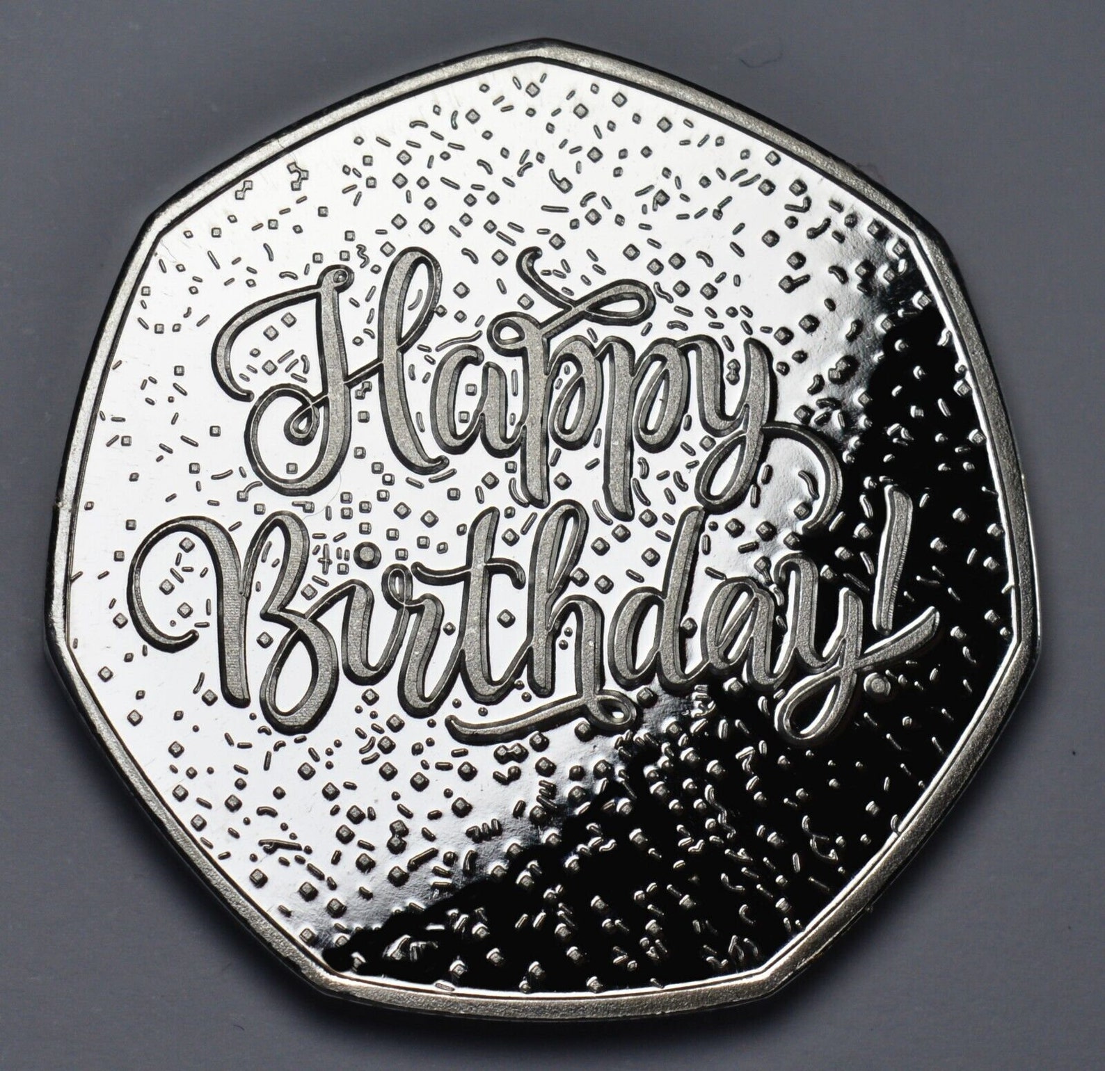80th Birthday Silver Commemorative. Gift/present - Etsy UK