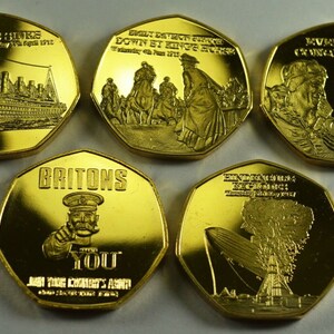 Full Set of 24ct Gold 'the Centurion 20th Century Events/news ...