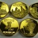 Full Set of 24ct Gold 'the Centurion 20th Century Events/news ...