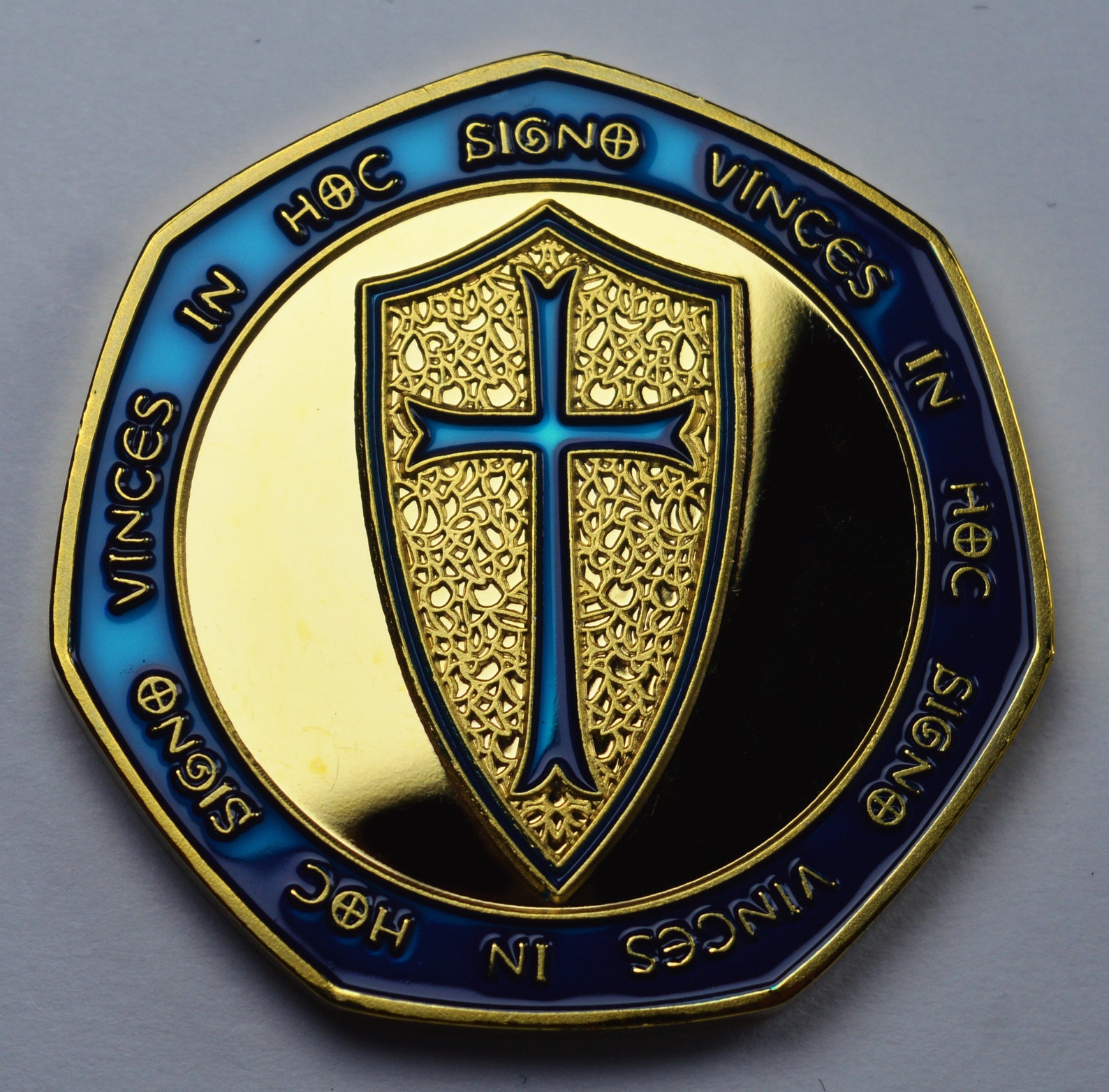 Pair of Masonic Knights Templar 24ct Gold Commemoratives in - Etsy