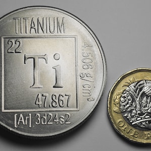 Fine/pure .999 TITANIUM Coin/round/bar. WW2 D-DAY LANDINGS 1944. One ...