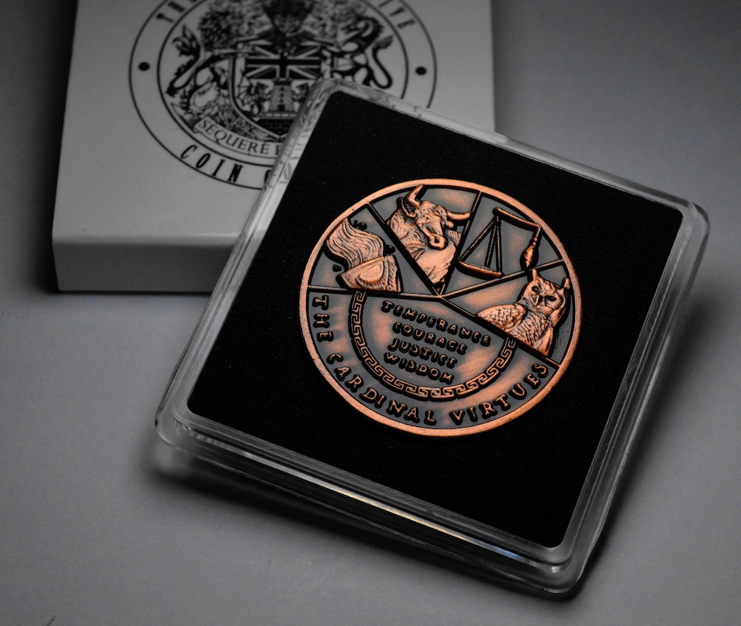 Marcus Aurelius Stoic/stoicism Commemorative Coin in Presentation Case ...