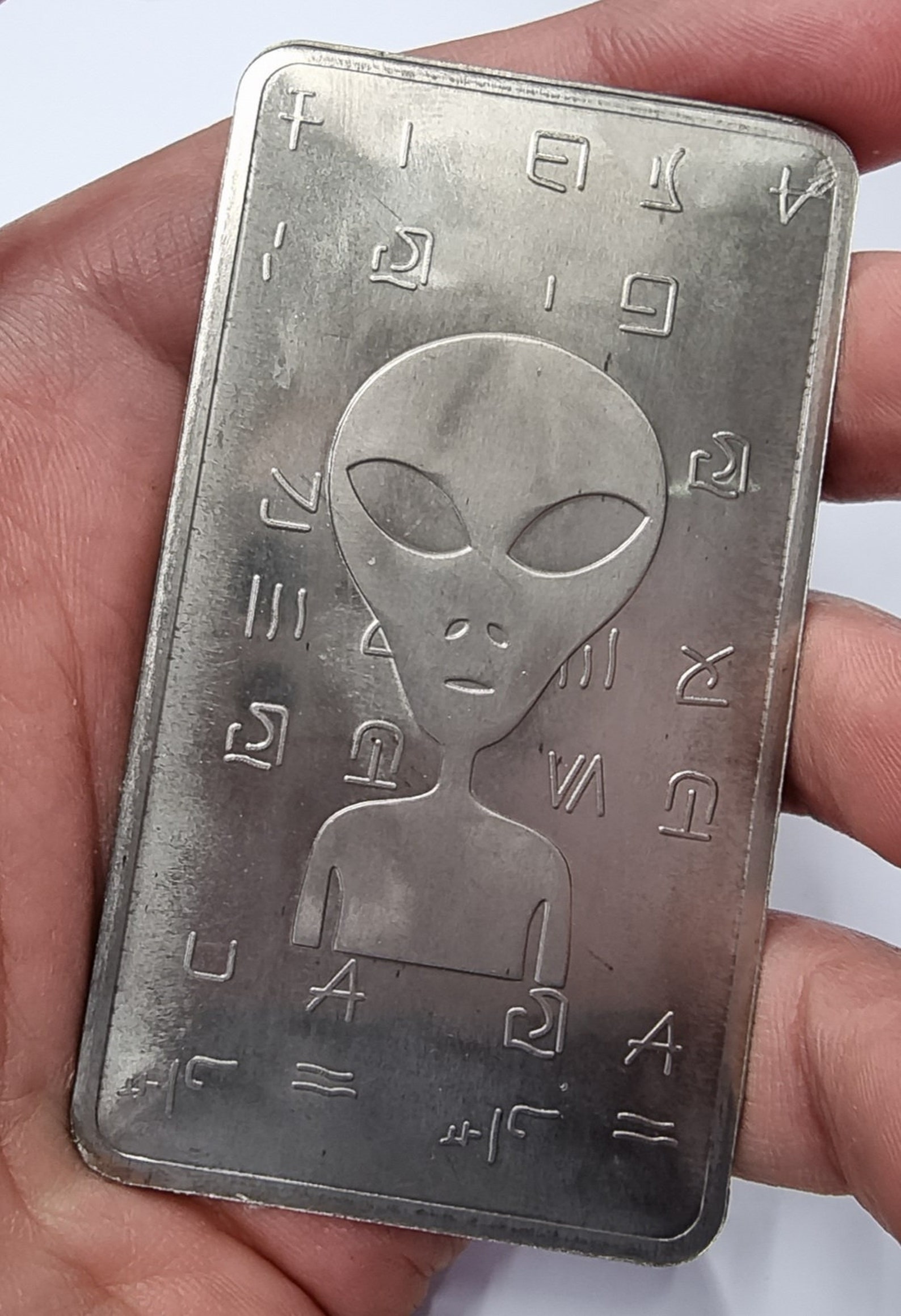 Extremely Rare Titanium Bar. AREA 51. Alien/extraterrestrial. | Etsy UK