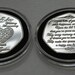 25th SILVER WEDDING ANNIVERSARY Silver Commemorative in - Etsy