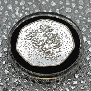 18th Birthday Silver Commemorative in Capsule. Gift/present ...