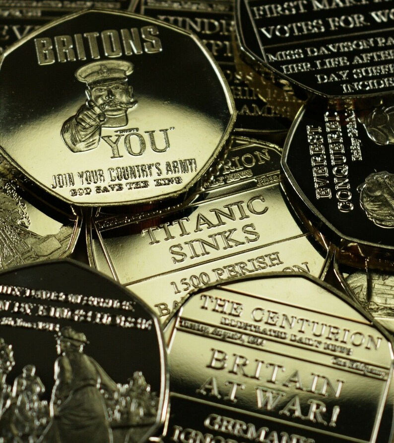 Full Set 'the Centurion 20th Century Events/news' Commemoratives ...