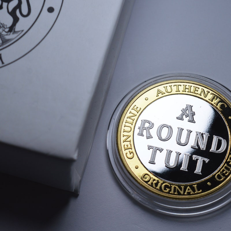 Round Tuit Coin - Etsy