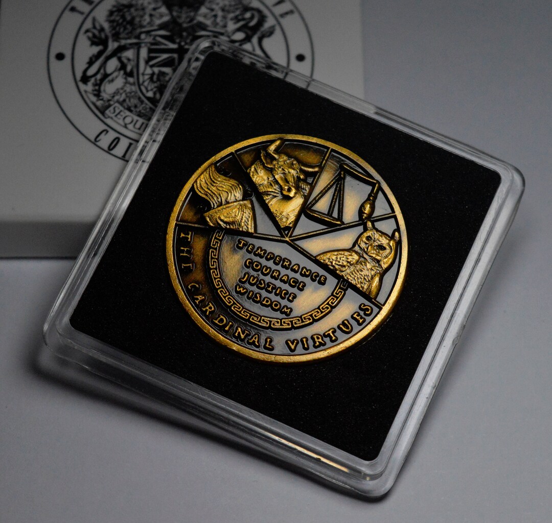 Marcus Aurelius Stoic/stoicism Commemorative Coin in Presentation Case ...