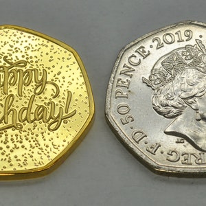 21st Birthday 24ct Gold Commemorative. Gift/present Congratulations ...