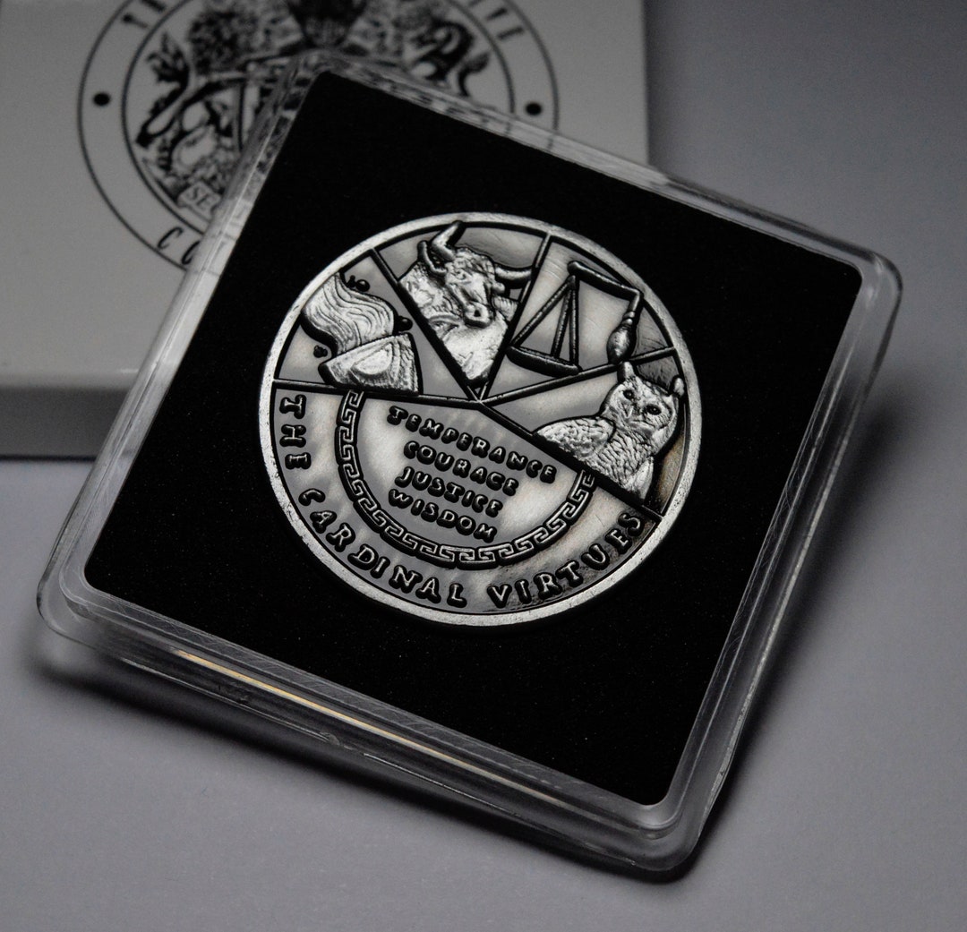 Marcus Aurelius Stoic/stoicism Commemorative Coin in Presentation Case ...