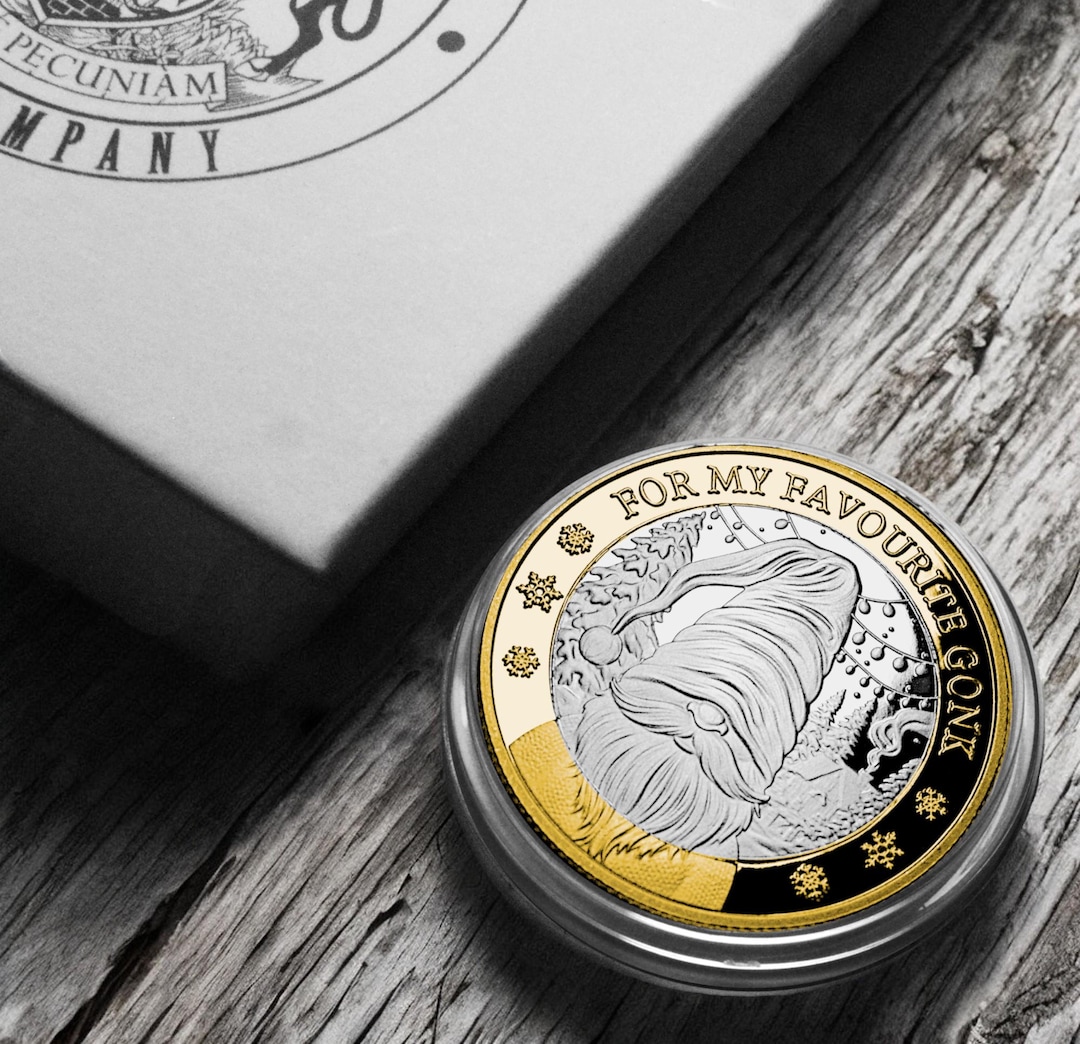 For My FAVOURITE GONK Commemorative Coin in Gift Box. Gift/present ...