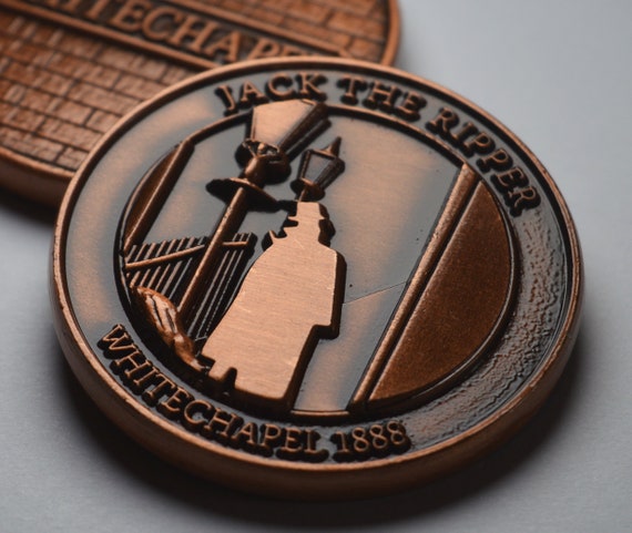 JACK THE RIPPER Collectable Coin in Capsule. Copper High - Etsy