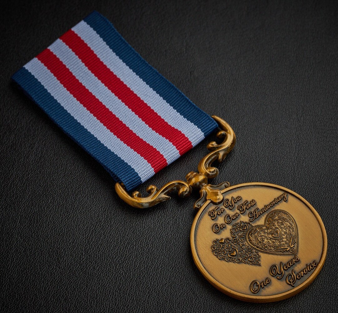 For You on Our First Anniversary - Long/distinguished Service, Bravery ...