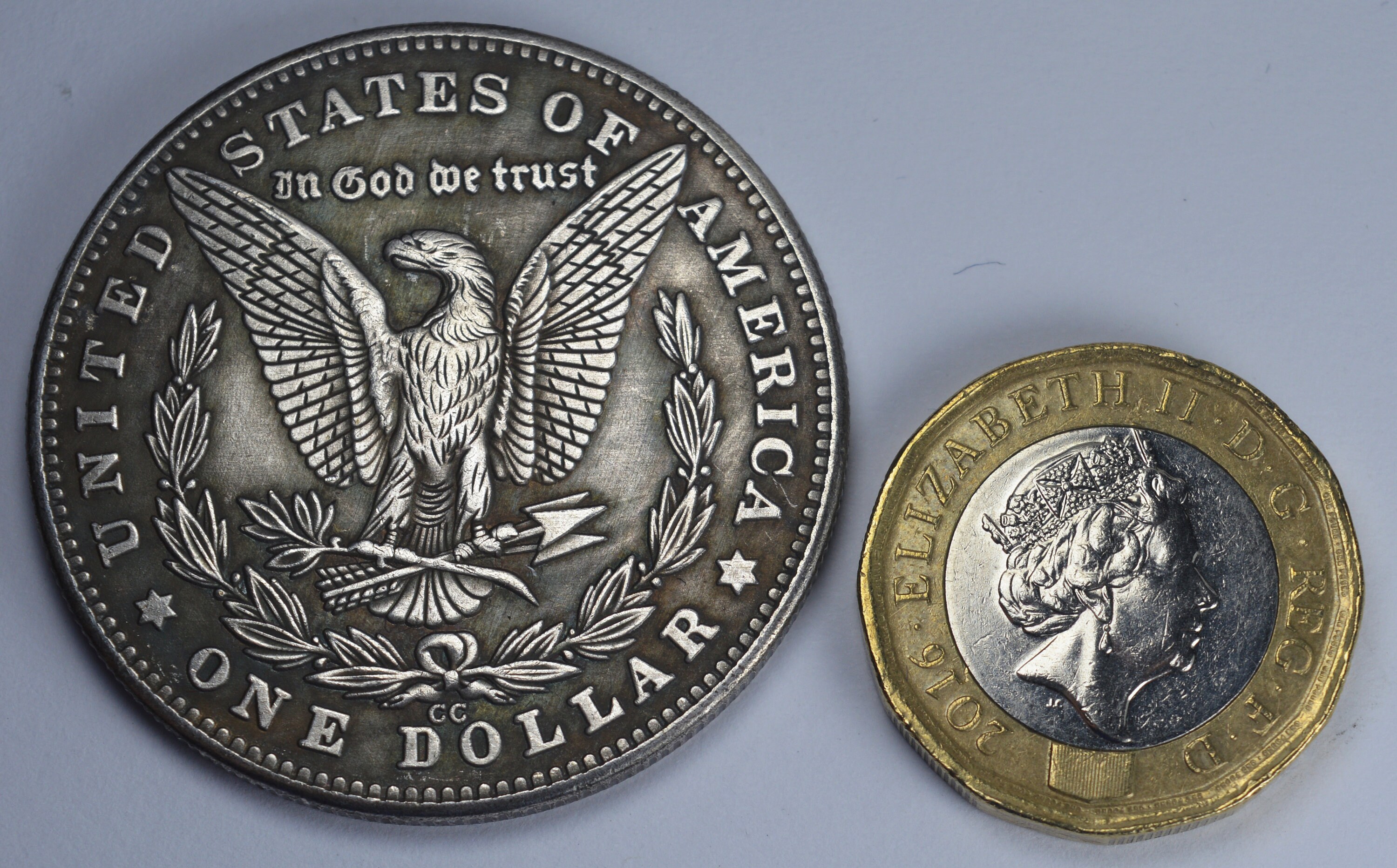 1899 Morgan Silver Dollar. Urizen/mythology. Carved/hobo Coin. - Etsy UK