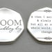 To My Groom on Our Wedding Day Commemorative. Gift/present/favour Groom ...