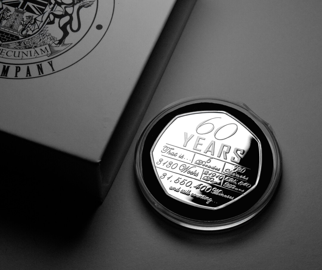 For You on Our 60th DIAMOND WEDDING ANNIVERSARY Commemorative. Gift Box ...