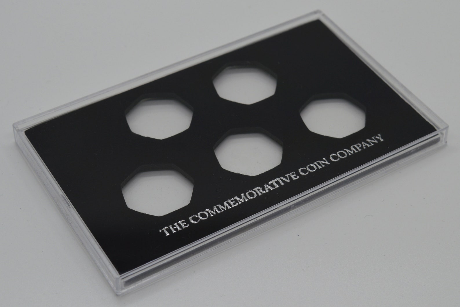 The Commemorative Coin Company Free Standing Acrylic Glass 50p ...