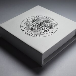 50th Birthday 24ct Gold Commemorative in Gift Box. Gift/present ...
