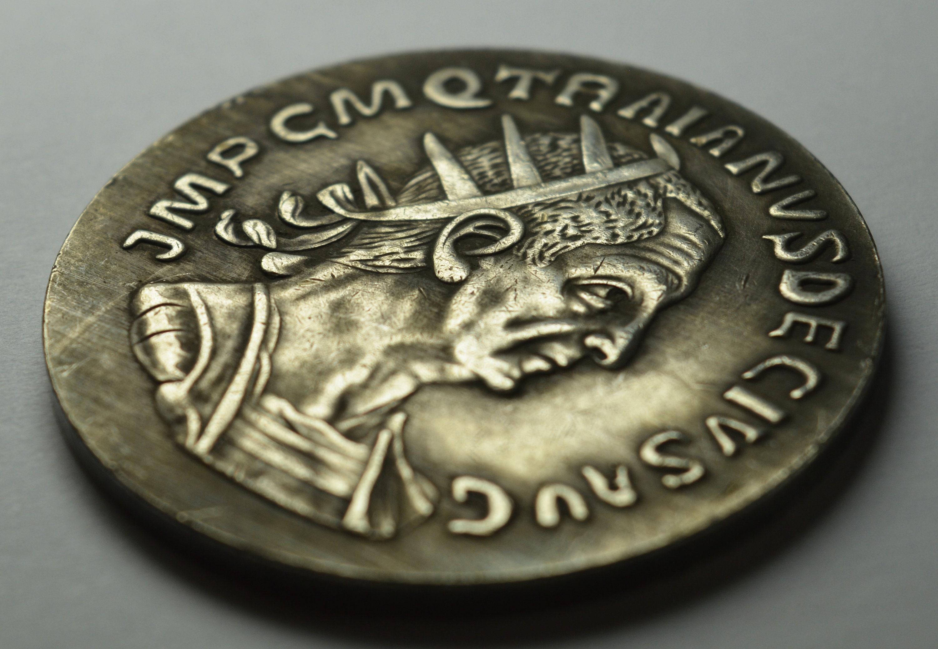 Large Roman Silver Emperor Decius Sestertius Coin With - Etsy UK