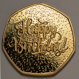 12th Birthday 24ct Gold Commemorative. Gift/present Congratulations ...