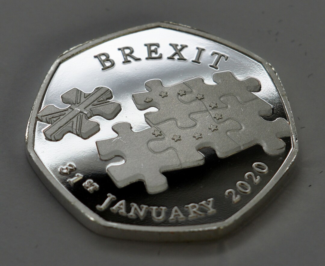 Brand New 2020 BREXIT Silver Commemorative. United Kingdom European ...
