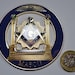 Large Enamelled MASONIC Car Emblem/decoration/badge/decal. Square ...