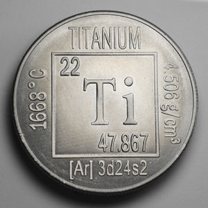 Fine/pure .999 TITANIUM Coin/round/bar. WW2 D-DAY LANDINGS 1944. One ...