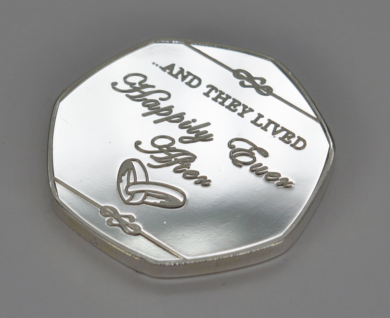 Congratulations on Your Wedding Day Silver Commemorative. - Etsy UK