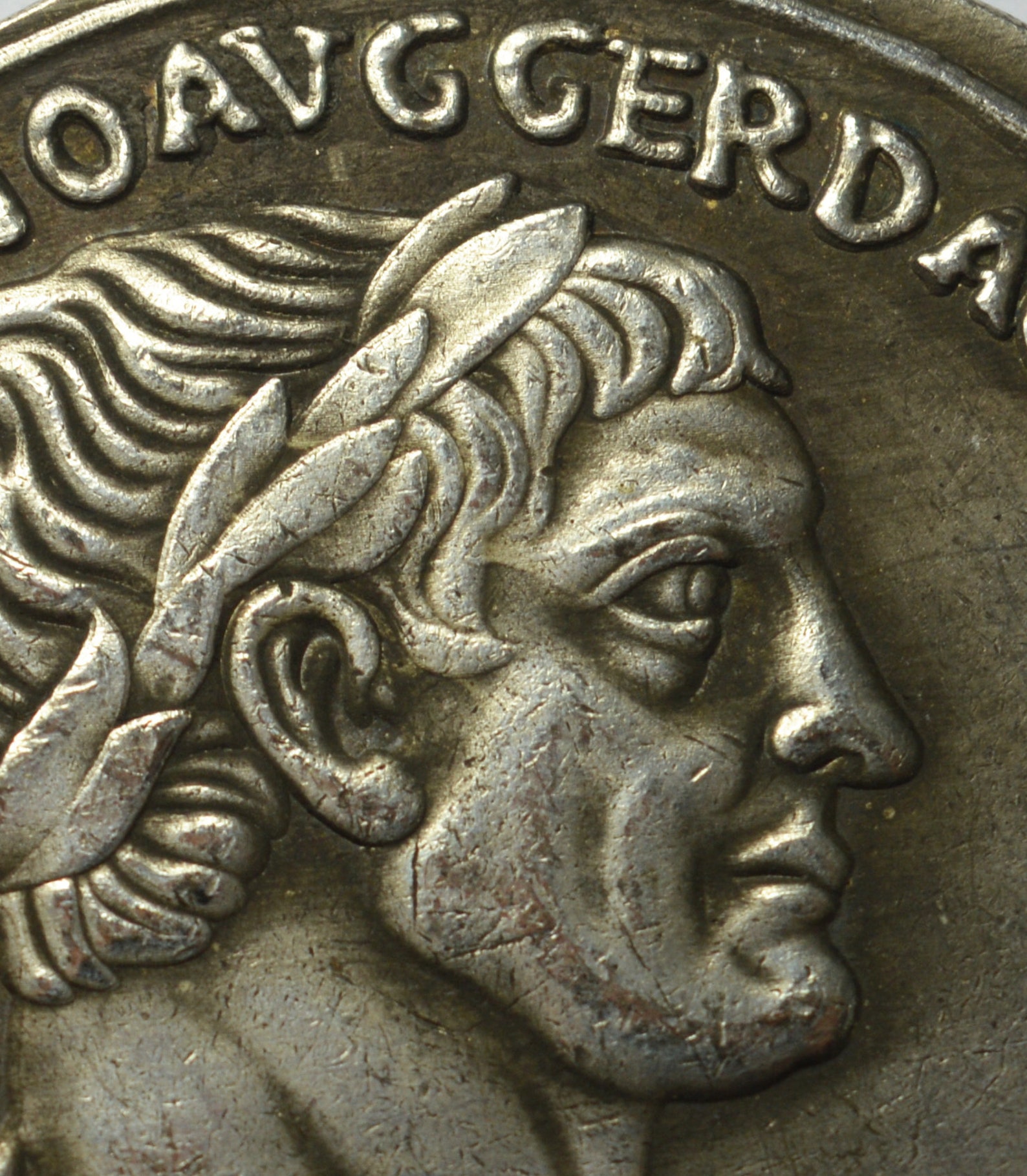 Large Roman Silver Emperor Trajan Dupondius Coin 3.5cm 18g | Etsy