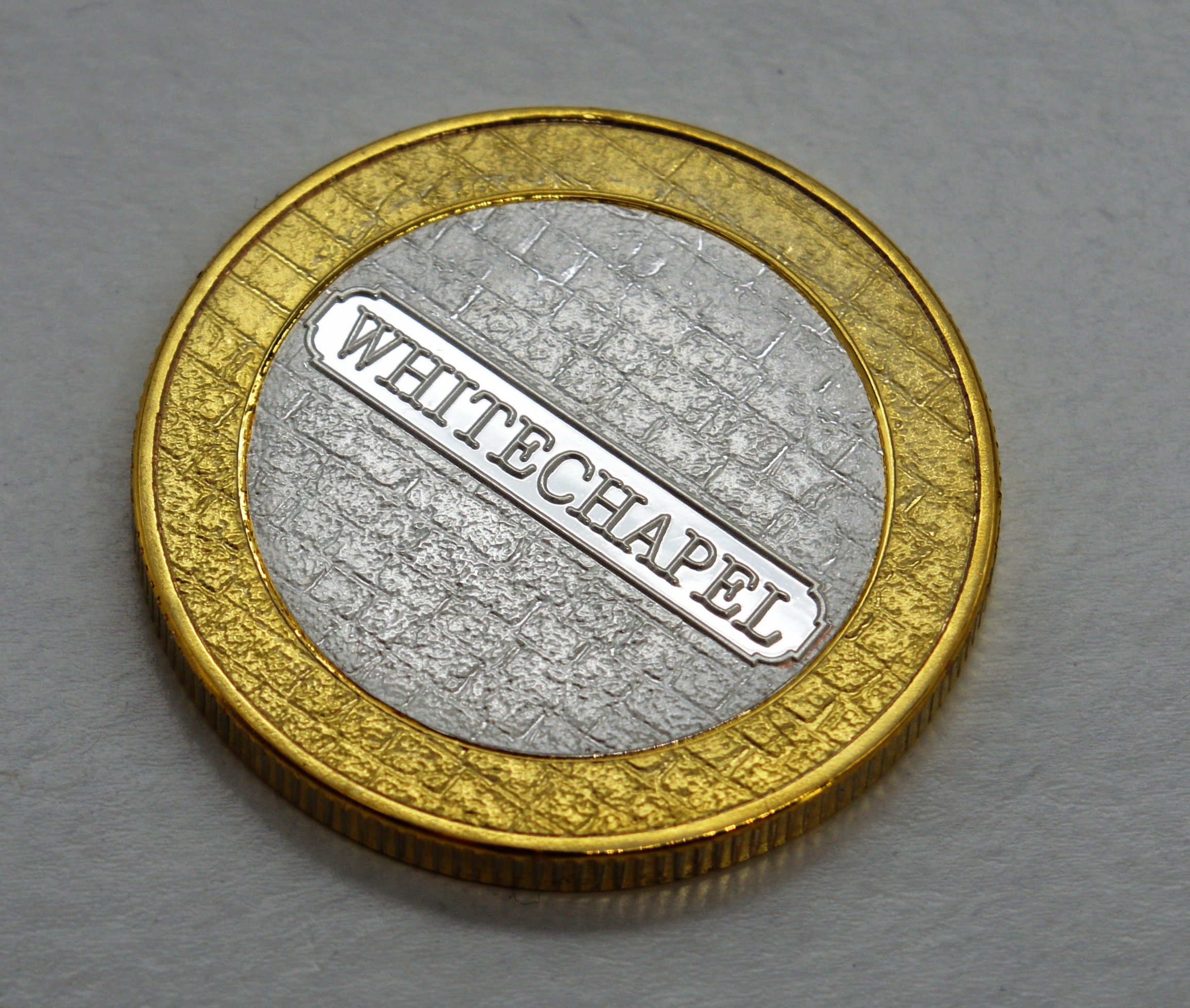 JACK THE RIPPER 'dual Metal' Silver and 24ct Gold Commemorative Coin in ...