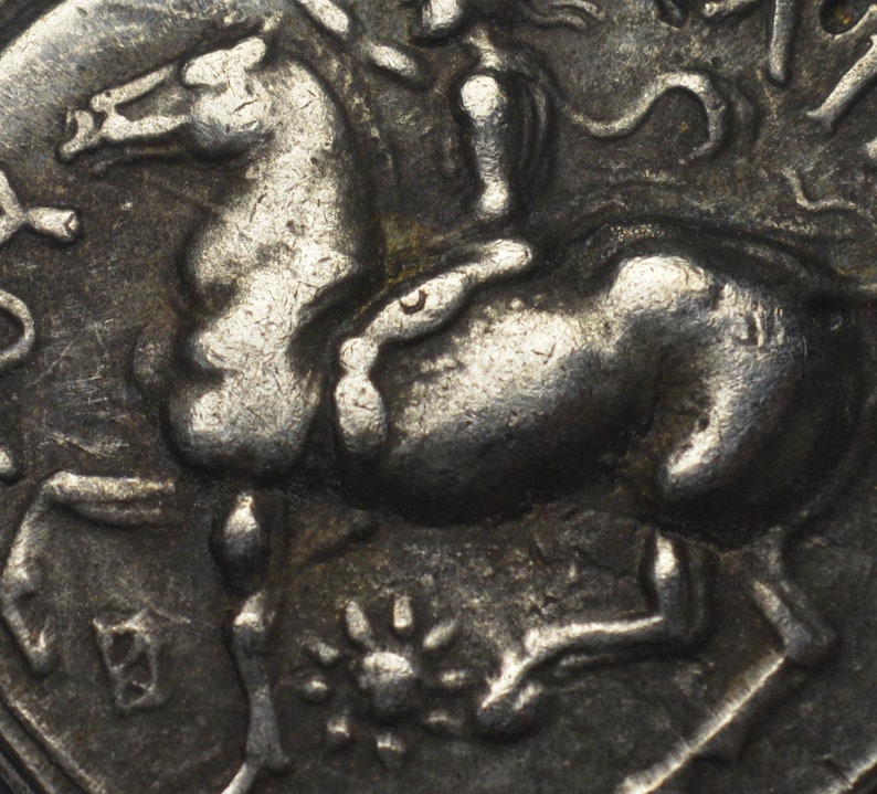 Ancient Greek Macedonian Silver Tetradrachm Coin 350BC. Philip - Etsy UK