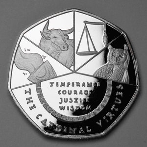 Marcus Aurelius Stoic/stoicism Silver Commemorative Coin. Cardinal ...