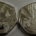 Pair of the Great Fire of London 1666 Silver & 24ct Gold Commemorative ...