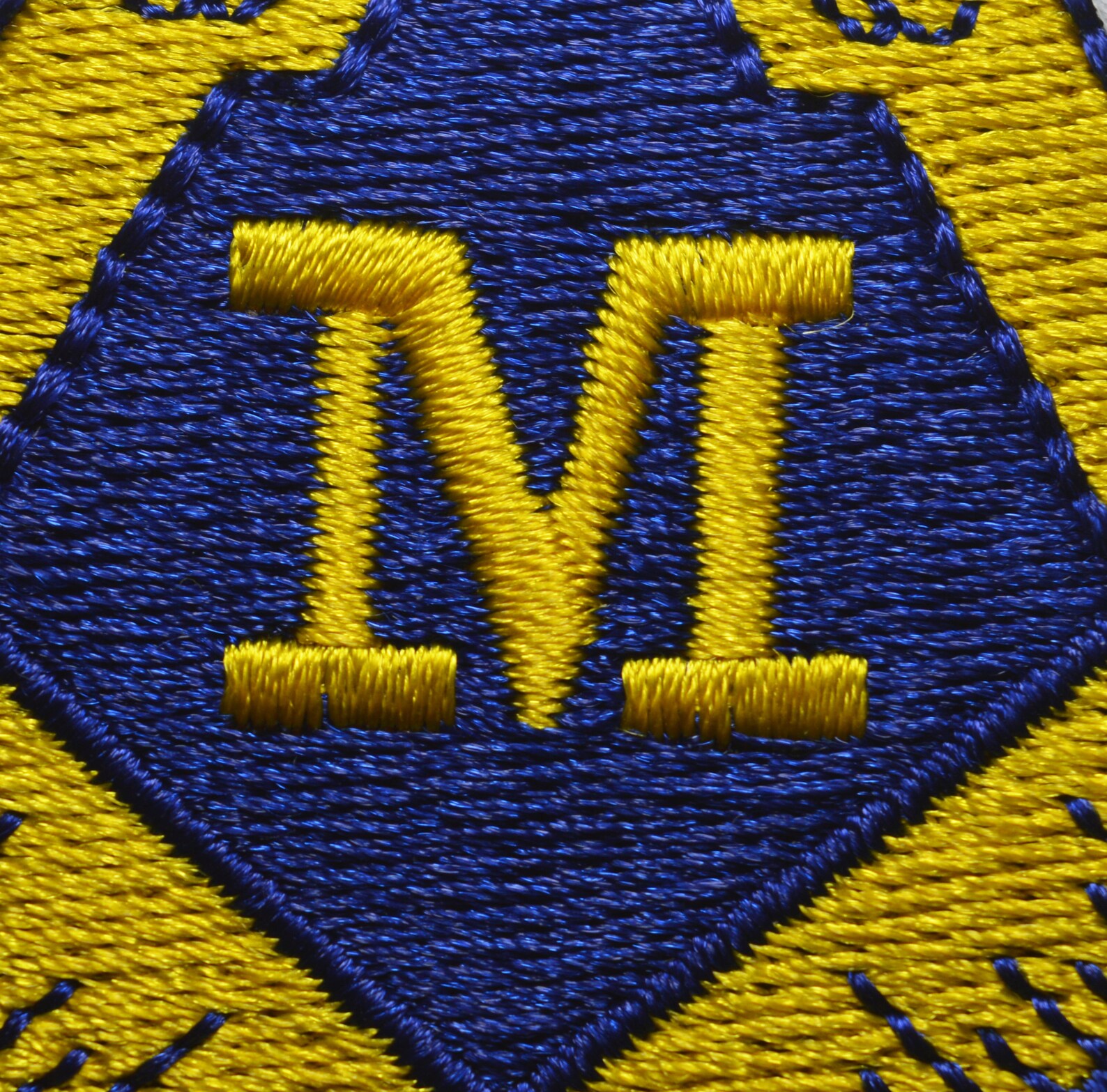 Pair of Large MASONIC Sew/iron on Embroidered Patches. Square ...