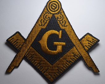 Masonic Iron on Patch - Etsy