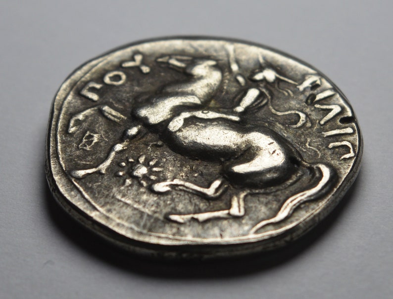 Ancient Greek Macedonian Silver Tetradrachm Coin 350BC. Philip - Etsy UK