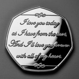 Happy Anniversary Silver Commemorative Coin in Gift/presentation Box ...